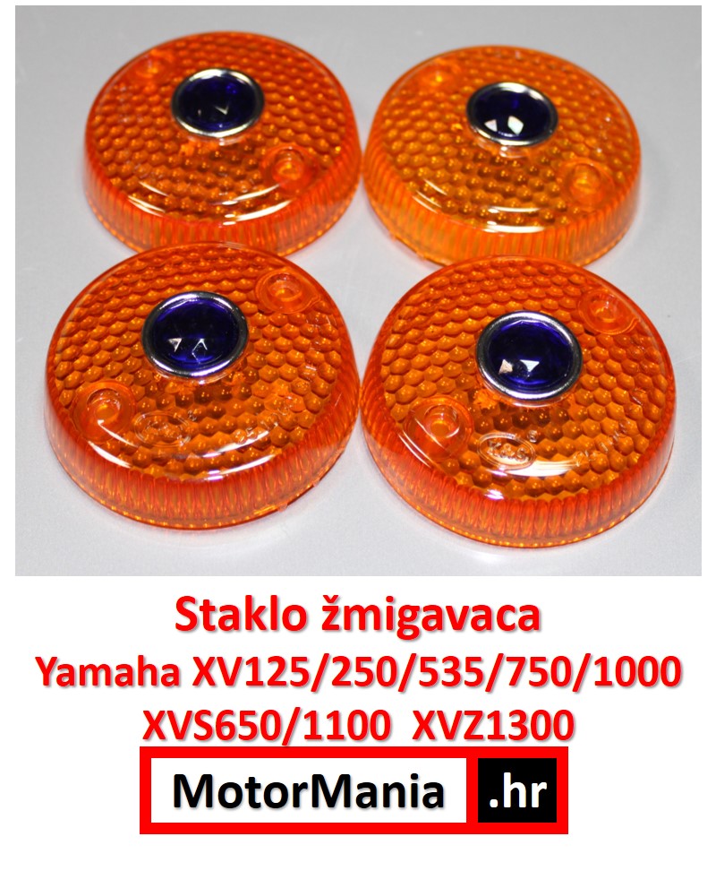 Stakla žmigavca Yamaha XV125/250/535/750/1000/1100 | MotorMania